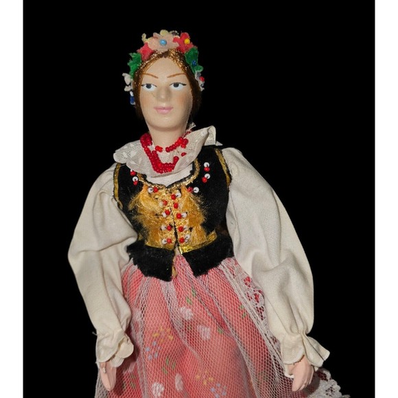 Art | Vintage Polish Cultural Doll Regional Traditional Dress ...